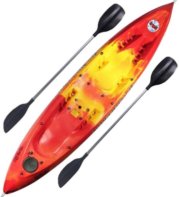 Kayak ATLANTIC Triple con remos – Igoa